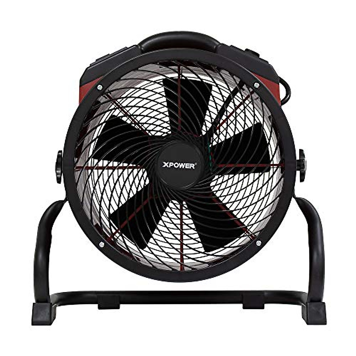 XPOWER X-39AR Professional Axial Fan with Sealed Motor (1/4 HP) for Water Damage Restoration and Powerful Focused Air Circulation of up to 60 feet (Blue)