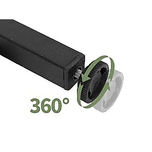 CROWNFURN 4 Tier Bookshelf 25.9" Width, Rustic Open 4 Shelf Bookcase with Metal Frame, Industrial Book Shelf for Home Office Bedroom Living Room (Rustic Brown)