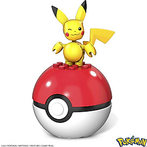 Mega Construx Pokemon Pikachu Construction Set, Building Toys for Kids [Amazon Exclusive] 16 Pieces