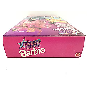 Barbie Flying Hero Doll w Shimmering Cape! Lights & Sounds! (1995)