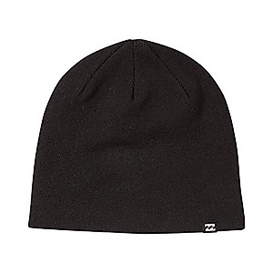 Billabong mens All Day Beanie Hat, Black, One Size US