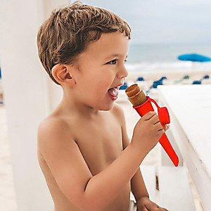 Helpcook Silicone Ice Pop Molds,BPA Free Popsicle Molds with Attached Lids,Reusable DIY Popsicle Molds for Kids,Set of 6 (Pure color)