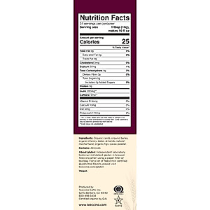 Teeccino Herbal Coffee Variety Pack - Mocha, French Roast, Maca Chocolaté - Ground Herbal Coffee That’s Prebiotic, Caffeine-Free & Acid Free, Medium Roast, 11 Ounce (Pack of 3)