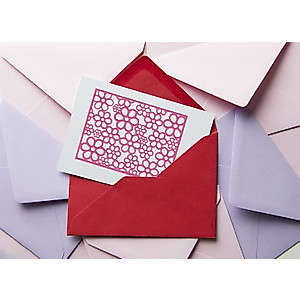 Small Flower Frame Background Cutting Dies Stencil Metal Template Molds, Embossing Tool Flower Die Cuts for Card Making Album Paper Scrapbooking DIY Décor Dies Craft