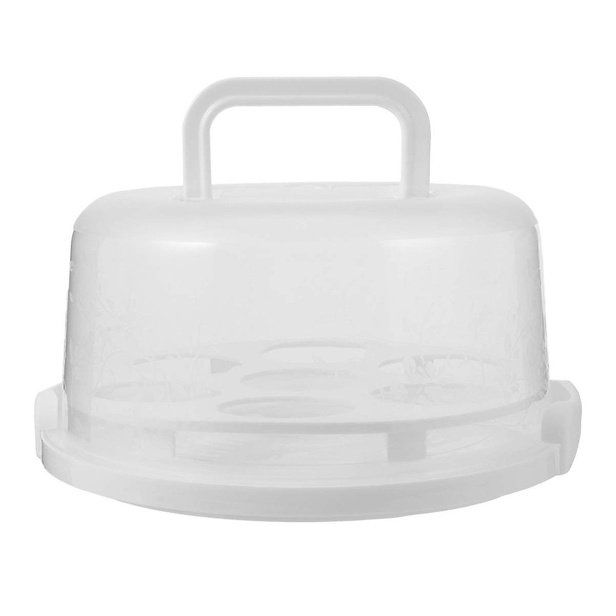 Kichvoe Portable Cheesecake Carrier Portable Cake Keeper transparent cake box plastic cake box Cake Storage Container Cake Containers Carriers Plastic Cake Containers