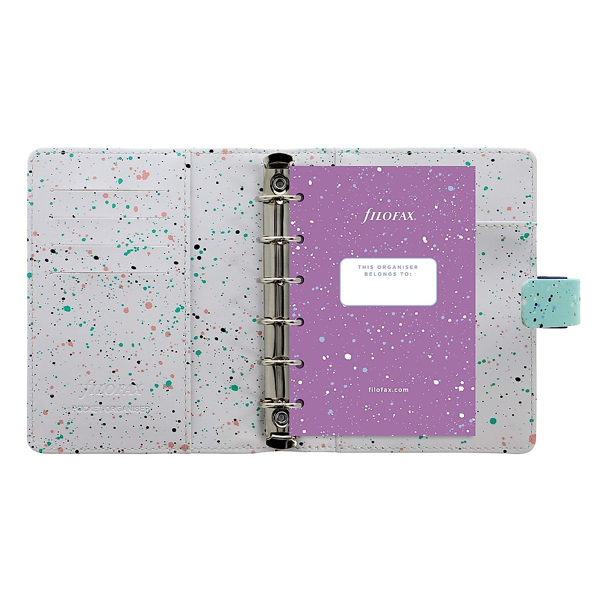 Filofax Pocket Expressions Mint Organiser, 21-028728