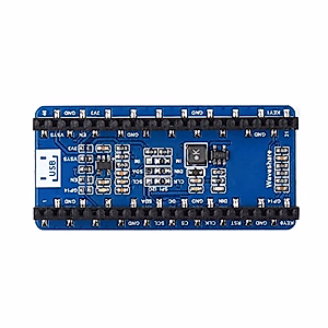 Waveshare 1.3inch OLED Display Module for Raspberry Pi Pico 64×128 Pixels with SPI/I2C Interface Embedded SH1107 Driver Comes with Raspberry Pi Pico C/C++ and MicroPython Demo