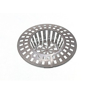 One Stop DIY 240 x BASIN BATH SINK STRAINERS ANTI CLOG HAIR WASTE TRAP CP PLASTIC 60MM NEW