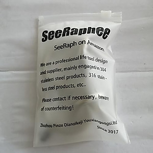 304 Stainless Steel Square Eye Pad Plate with Ring 5/16" 8mm Anchor Mount Great for Yoga Swings Hammocks/Boat Rigging/Marine Deck Hardware/Suspension Training Straps (2PCS)