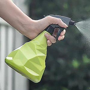 Watering Can Plastic Spray Bottle, Plant Mister, Water Spray Bottle with Adjustable Nozzle, 700ml/23.7oz Handheld Spray Bottles for Outdoor Indoor Garden, Plants, Cleaning Solutions Garden Watering Ca