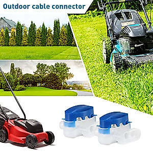 GWHOLE Pack of 20 Electrical IDC 314-BOX Wire Connectors for Robotic Lawn Mowers, Irrigation Applications