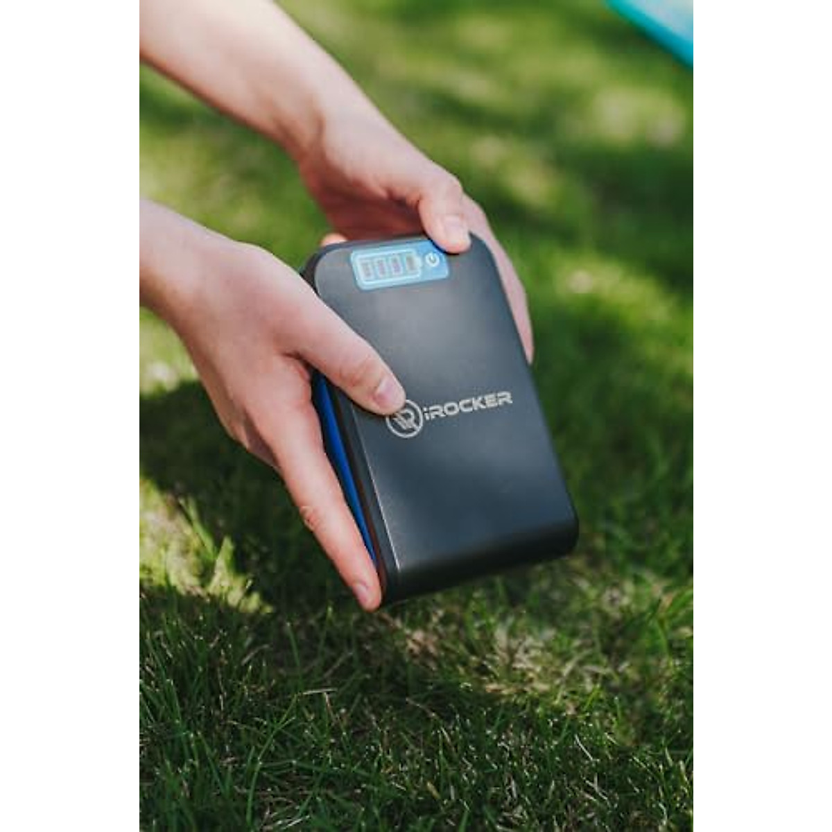 iROCKER Portable Battery - 12V DC Power Outlet and USB plugin Compatible with Electric Pump for Inflatable Stand Up Paddle Boards