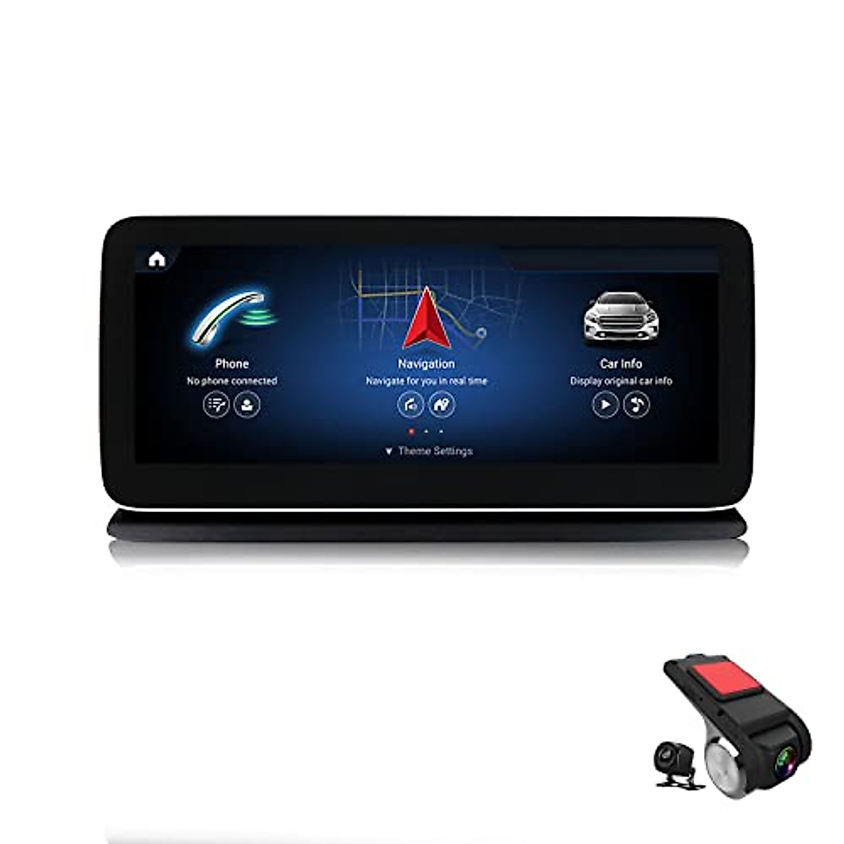 Android 12 Car Stereo GPS Sat Nav for Mercedes-Benz CLS W218 Touchscreen Multimedia Player Mirror Link TPMS CarPlay + DVR,Qualcomm 450 4+64GB 12.5 inch-（2012-2013） NTG4.5
