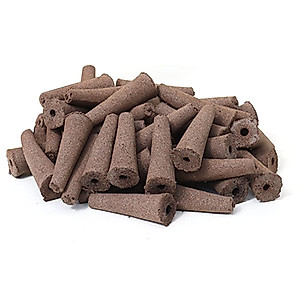 50 Pack Grow Sponges, Plant Seeding Starters Sponges Hydroponics Supplies, Plant Growing Plugs Sponges Seeding Pods for Planting, Hydroponics Pods for Hydroponic Indoor Garden(Brown)