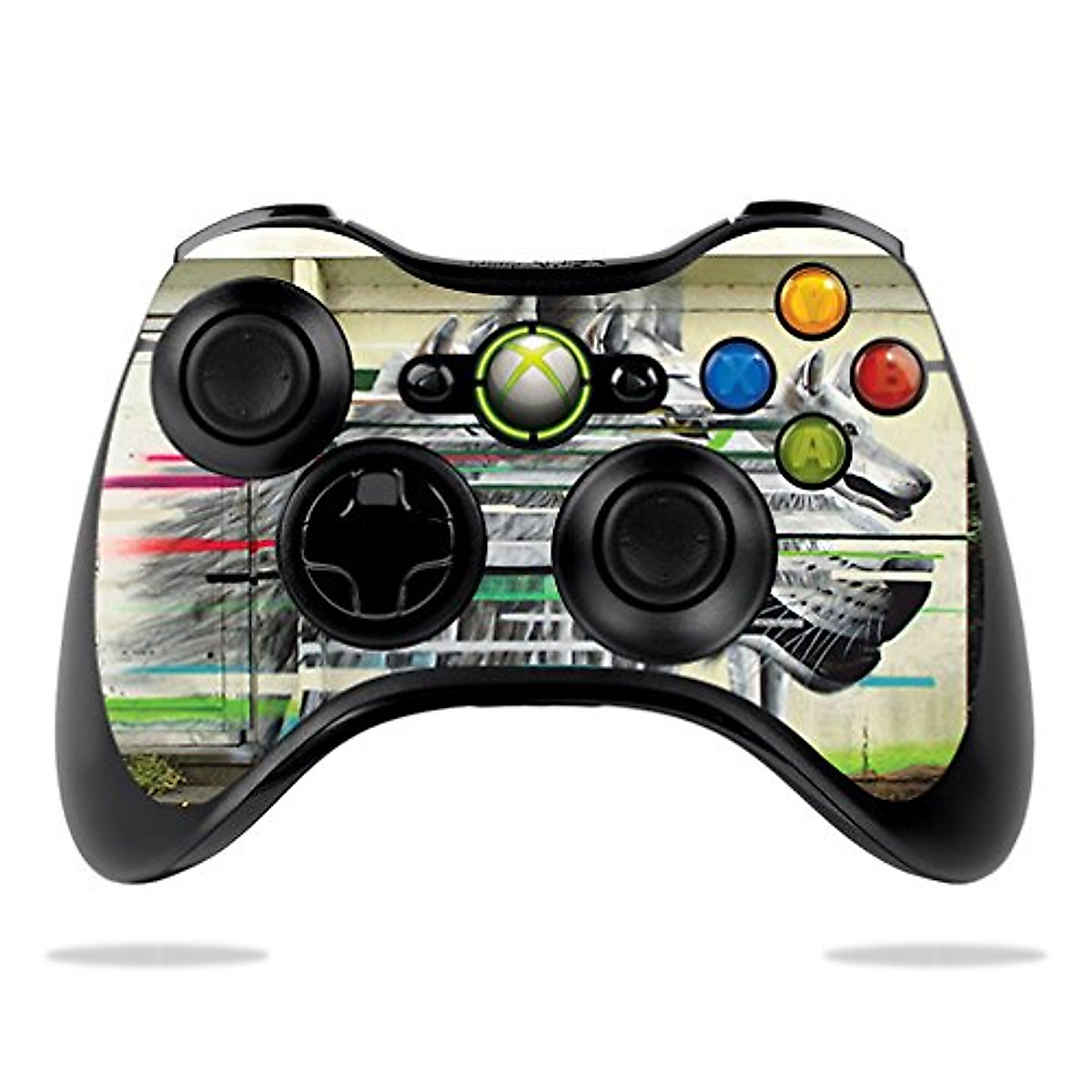 MightySkins Skin Compatible with Microsoft Xbox 360 Controller - Wolf Family | Protective, Durable, and Unique Vinyl Decal wrap Cover | Easy to Apply, Remove, and Change Styles | Made in The USA