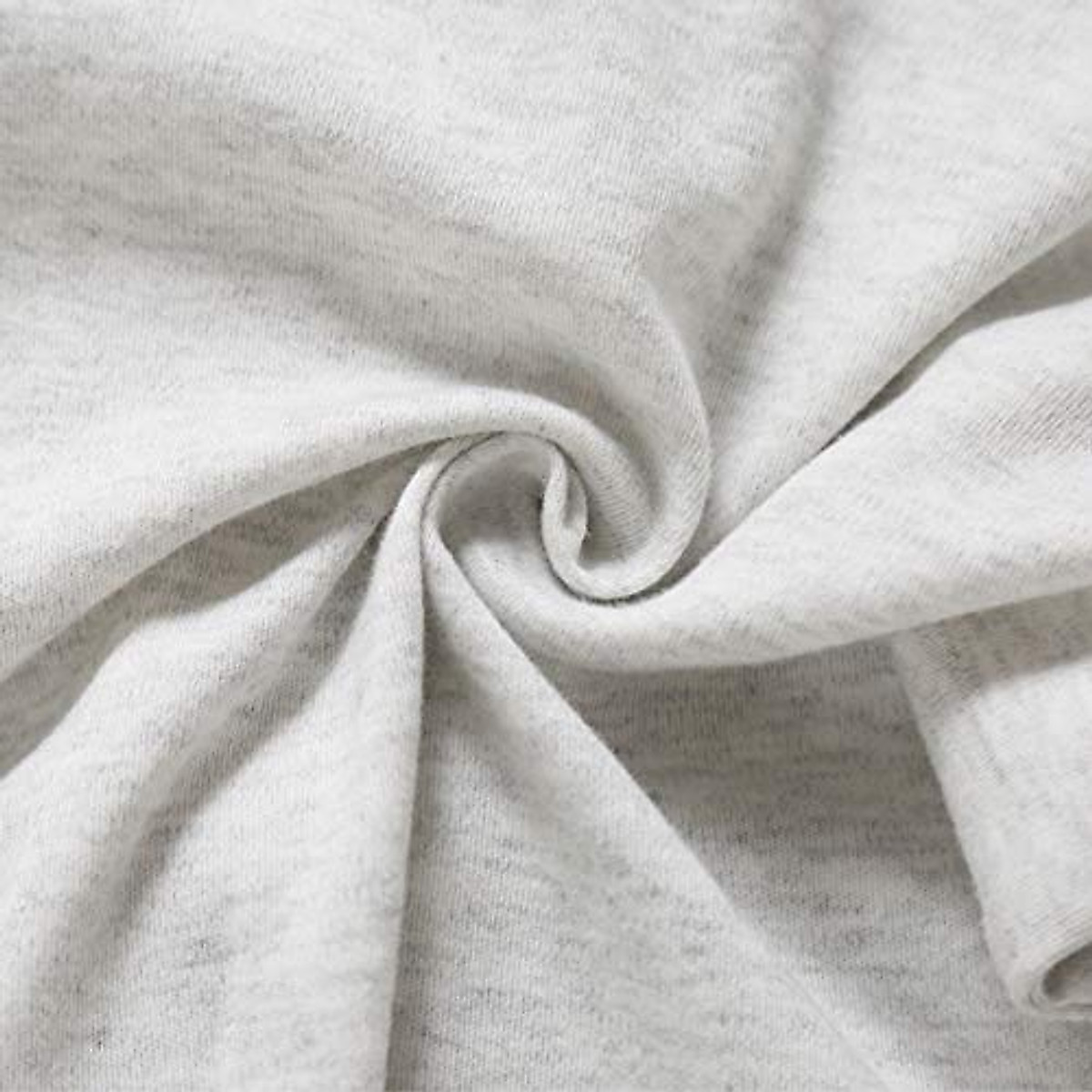 Aablexema Baby Footie Pajamas with Mitten Cuffs, Double Zipper Infant Cotton Onesie Sleeper Pjs, Footed Sleep Play (0-3m, Ivory & Grey & Blue)