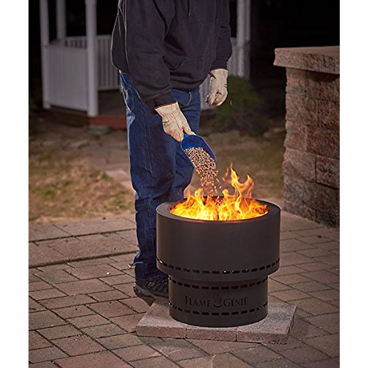 Flame Genie FG-P20 Premium Wood Pellets for Fire Pits