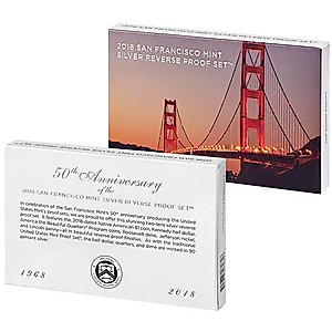 2018 S Reverse Silver Proof Set Brilliant Uncirculated