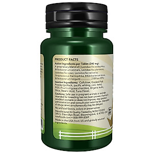 NOW Foods Pet Health, G.I. Support Supplement, Formulated for Cats & Dogs, NASC Certified, 90 Chewable Tablets