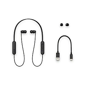 SONY WI-C200 Wireless Bluetooth Headphones - Black