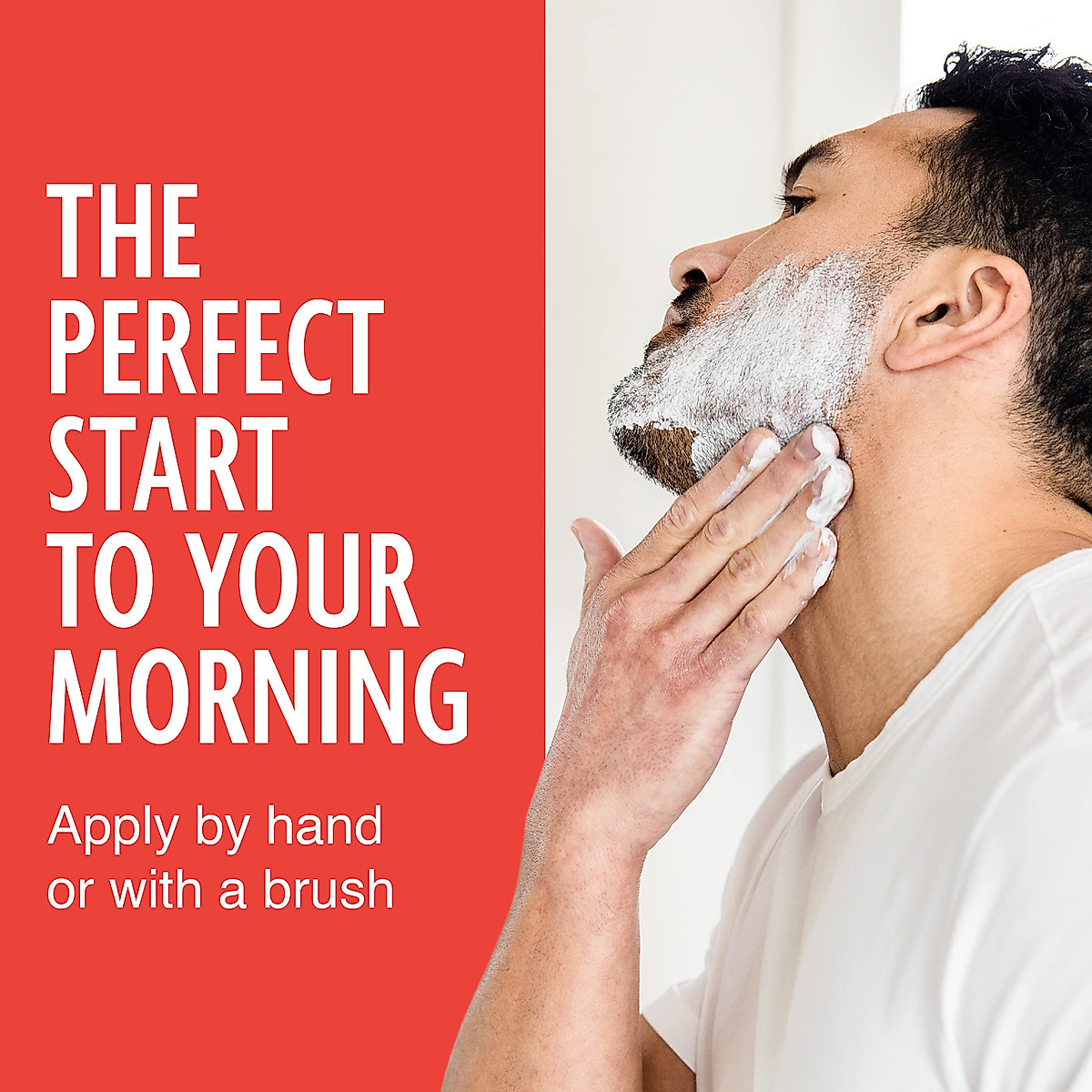 Pacific Shaving Company Caffeinated Shaving Cream - Shea Butter + Spearmint Antioxidant Shaving Cream with Caffeine - Clean Formula for a Hydrating + Irritation-Free Shave (7 Oz, 3 Pack)