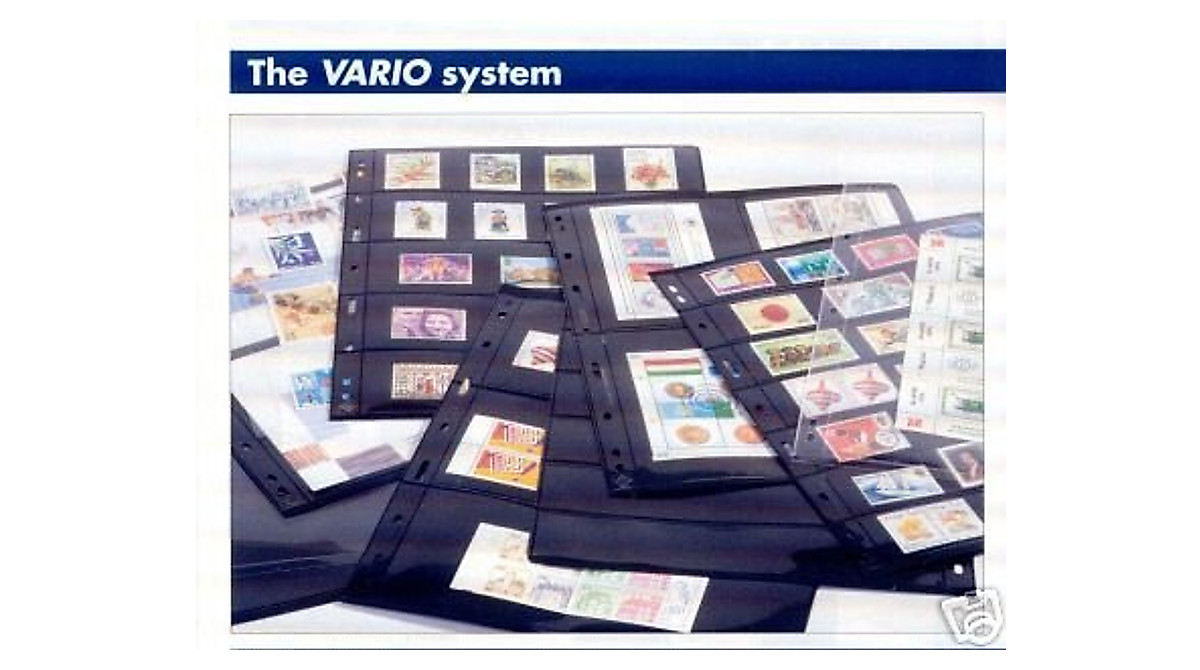 25 Lighthouse VARIO 5S Pages - Professional Pack for Stamps