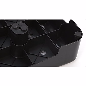 Metahoga One Step Stool for Adults and Elderly, Plastic Stair Riser with Non-Slip Surface and Feet, Portable for Shower, Bathtub, Car, Outdoor, Mobility Step Platform 400 lbs Capacity