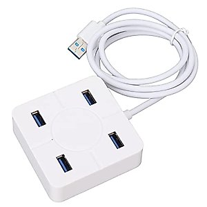 BRDI USB Hub, USB Extender 300MB/S Long Service Life for Notebook for External Hard Drives
