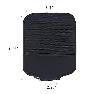 Neoprene Pickleball Paddle Cover Pickleball Racket Sleeve (Black)