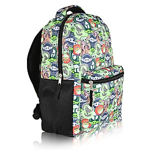 STAR WARS Baby Yoda Mandelorian Backpack | Officially Licenced Yoda Backpacks For School, Boys, Girls, or Adults