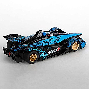 AFX/Racemasters Mega G+ Formula N Blue/Blue/Silver AFX22039 HO Slot Racing Cars