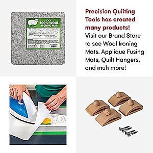 Precision Quilting Tools 45mm Crochet Edge Skip Blades (Pack of 10) Compatible with Cutter! Perfect Wide Skip Blade for Crochet Edge Projects, Fleece, and Scrapbooking!