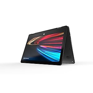 Gateway11.6 FHD 2-in-1 Touchscreen Laptop Computer, Intel Celeron N3350 Up to 2.4GHz, 4GBDDR4 RAM, 64GBeMMC, Webcam, Remote Work, Windows10S,Black (Renewed)