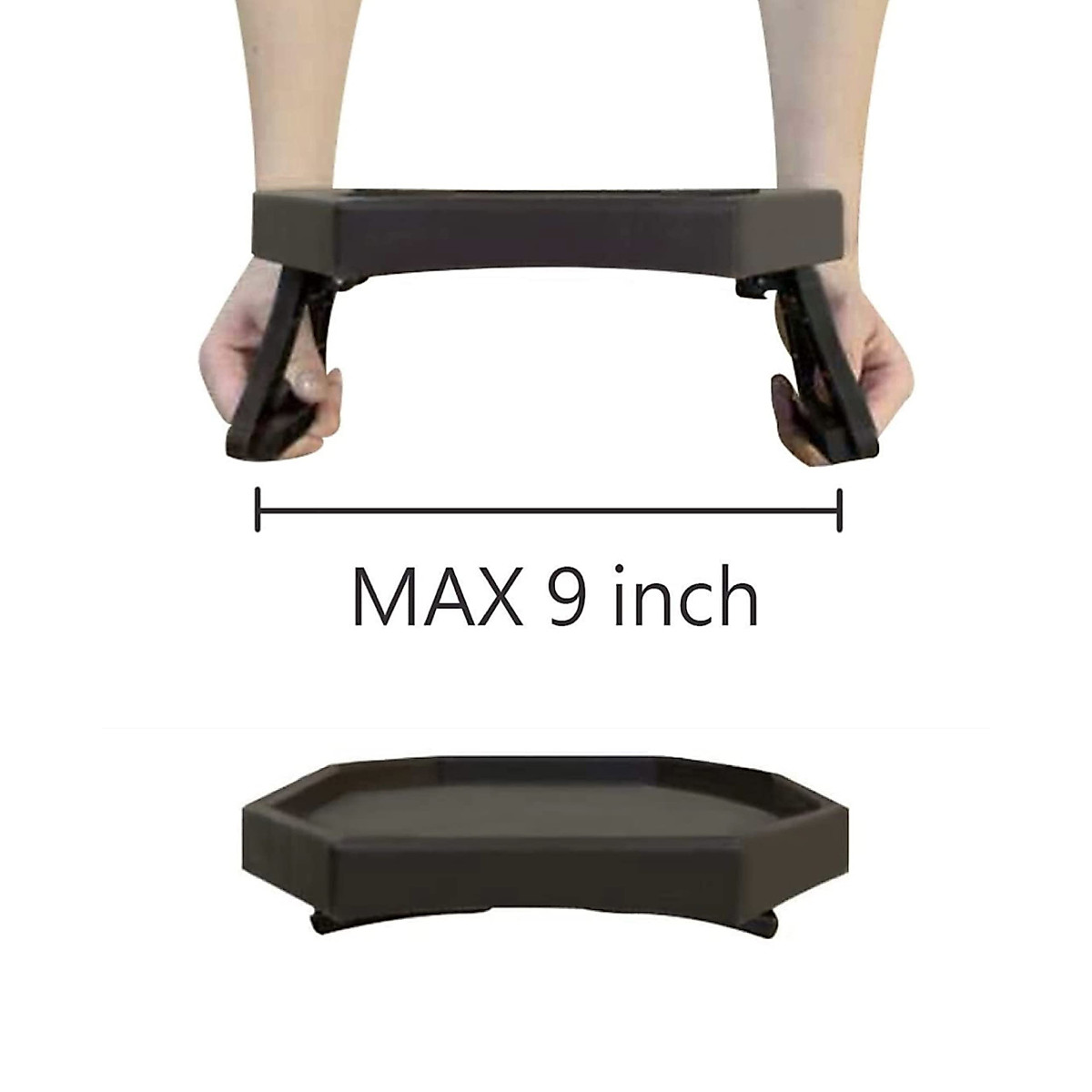 Sofa Arm Clip Table, Armrest Tray Table, Drinks/Remote Control/Snacks Holder …