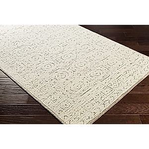 Mark&Day Area Rugs, 9x12 Hello Transitional Khaki Area Rug, Cream Light Brown Carpet for Living Room, Bedroom or Kitchen (9' x 12')