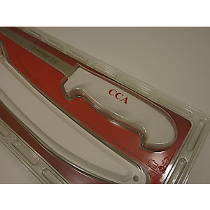 American Coastal Conservation Association 8" Semi Flex Stainless Narrow Filet Knife SG133-8 With Hard Shell Sheath