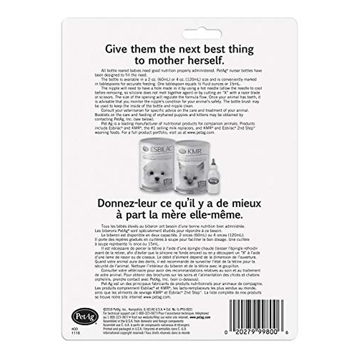 Pet-Ag Nursing Kit 2oz Bottle (Carded)