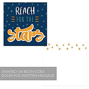 Canopy Street Kids' Affirmation Lunch Box Notes / 3.5" Square Motivational Lunch Box Cards/Pack of 60 Encouraging Mini Notes