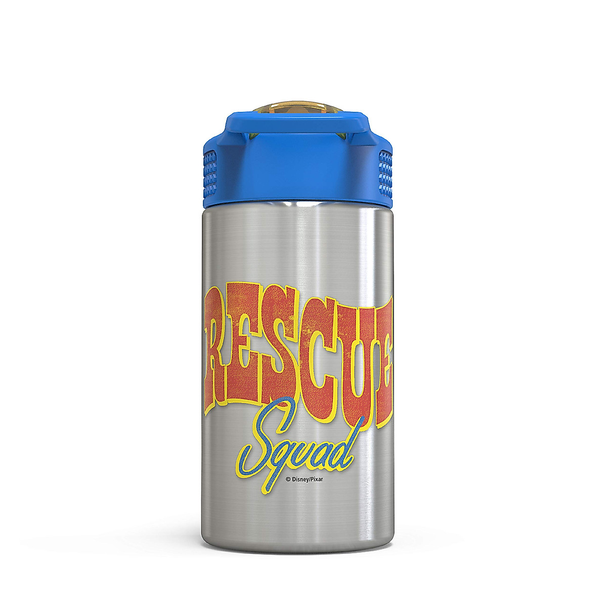 Zak Designs Toy Story 4 Buzz & Woody 15.5 ounce Water Bottle, Non-BPA with One Hand Operation Action Lid and Built-in Carrying Loop, with Straw is Perfect for Kids