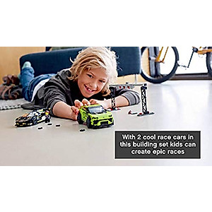 LEGO Speed Champions Lamborghini Urus ST-X and Lamborghini Huracán Super Trofeo EVO 76899 Building Kit (663 Pieces)