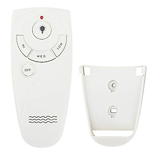 White UC7083T Replaced Remote Control fit for Hampton Bay UC7083T Ceiling Fan Wireless Single Light