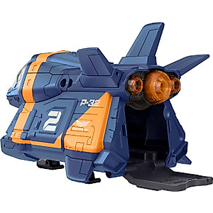 Mattel Disney and Pixar Lightyear Toys, Gama Fusion Small Scale Armadillo Vehicle with 3 Figures, Lights, Sounds and Claw Arm