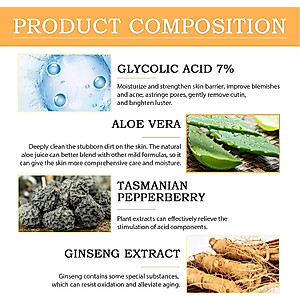 Glycolic Acid 7% Toning Resurfacing Solution