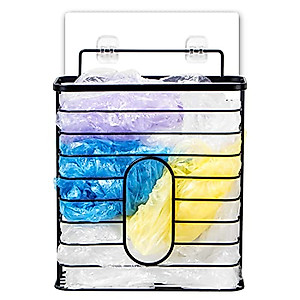 Easy Wall Mount Bag Saver,Plastic Shopping Bags Organizer,Kitchen Storage Organizer Holder or Basket,Grocery Plastic Bag Holder and Dispenser for Plastic Bags