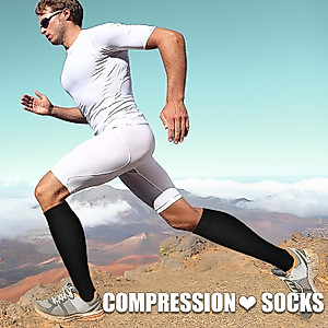 Laite Hebe compression socks,Black+White+Grey,S/M (3 pairs)