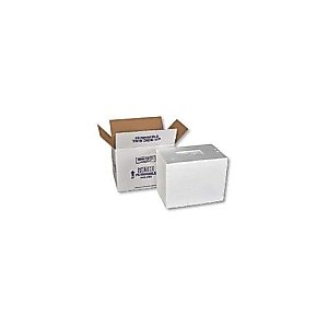 Polar Tech Thermo Chill 247/T37C Medium Insulated Foam Container, 17" Length x 10" Width x 12-3/4" Depth