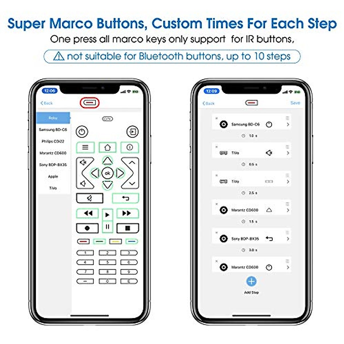 U1 Universal Remote with Mobile APP, Sofabaton All-in-One Universal Remote Control (for up to 15 Blutooth&IR Devices), Super Easy Set-Up with TV/DVD/Roku/Nvidia Shield Blu-ray Streaming Players etc
