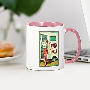 CafePress Trailer Trash Mugs Ceramic Coffee Mug, Tea Cup 11 oz