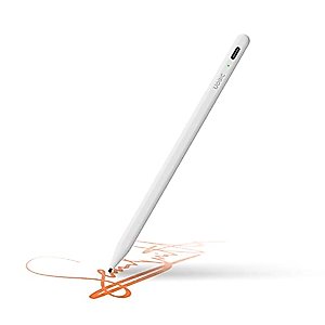 Uogic Stylus for iPad, iPad Pen with Bluetooth Shortcut, Battery Level Display, Palm Rejection, iPad Pencil Compatible with iPad Pro 11/12.9" 2018-2022, iPad 6/7/8/9, iPad Mini 5/6, iPad Air 3/4/5