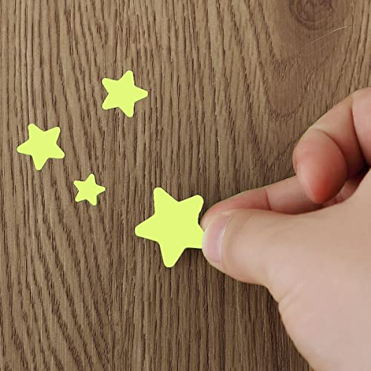 Glow in The Dark Stars Decals Decor for Ceiling, Starry Sky Shining Decoration Perfect for Kids Bedroom Bedding Room Gifts